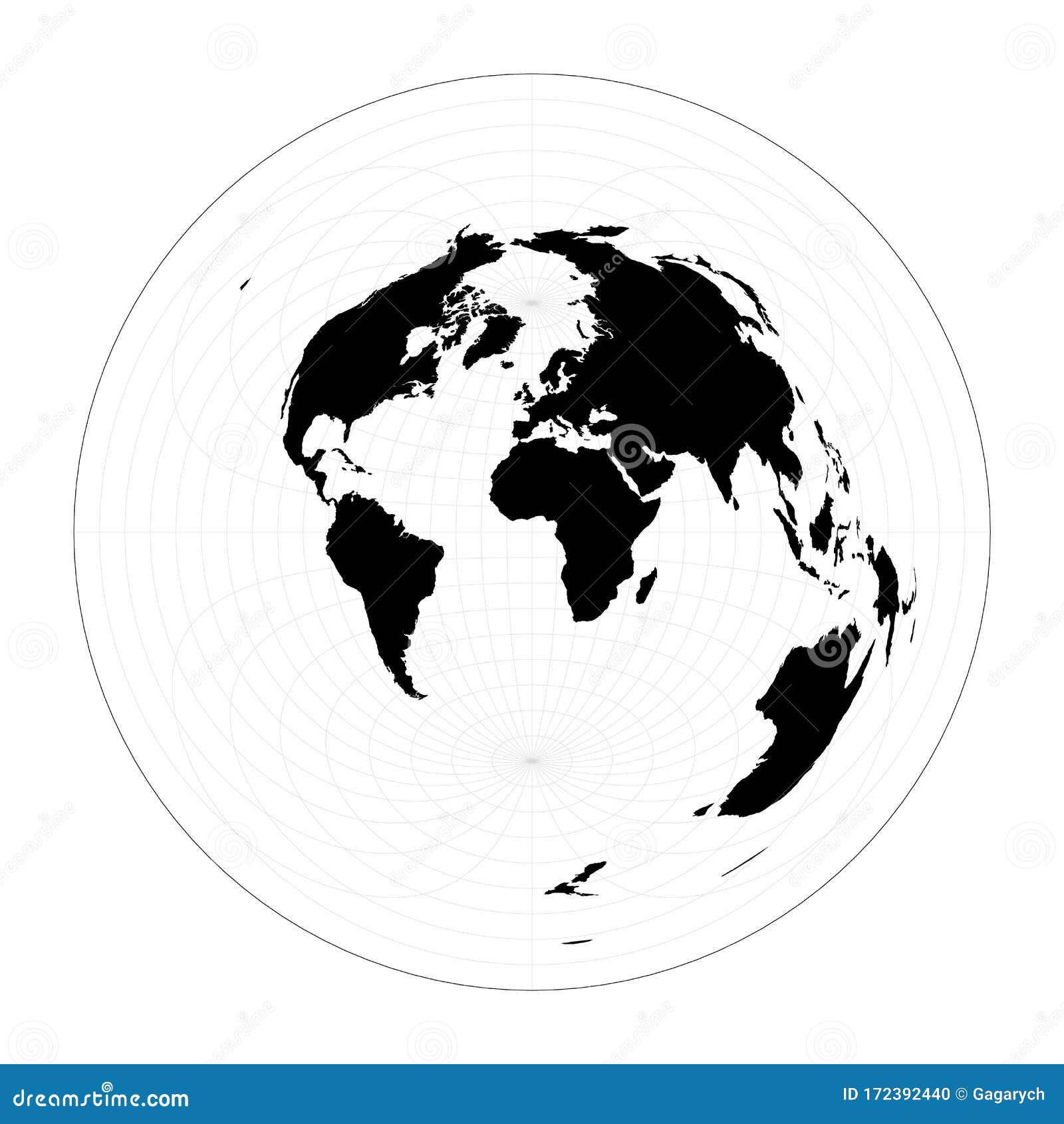 World shape. stock vector. Illustration of circle, awesome - 172392440