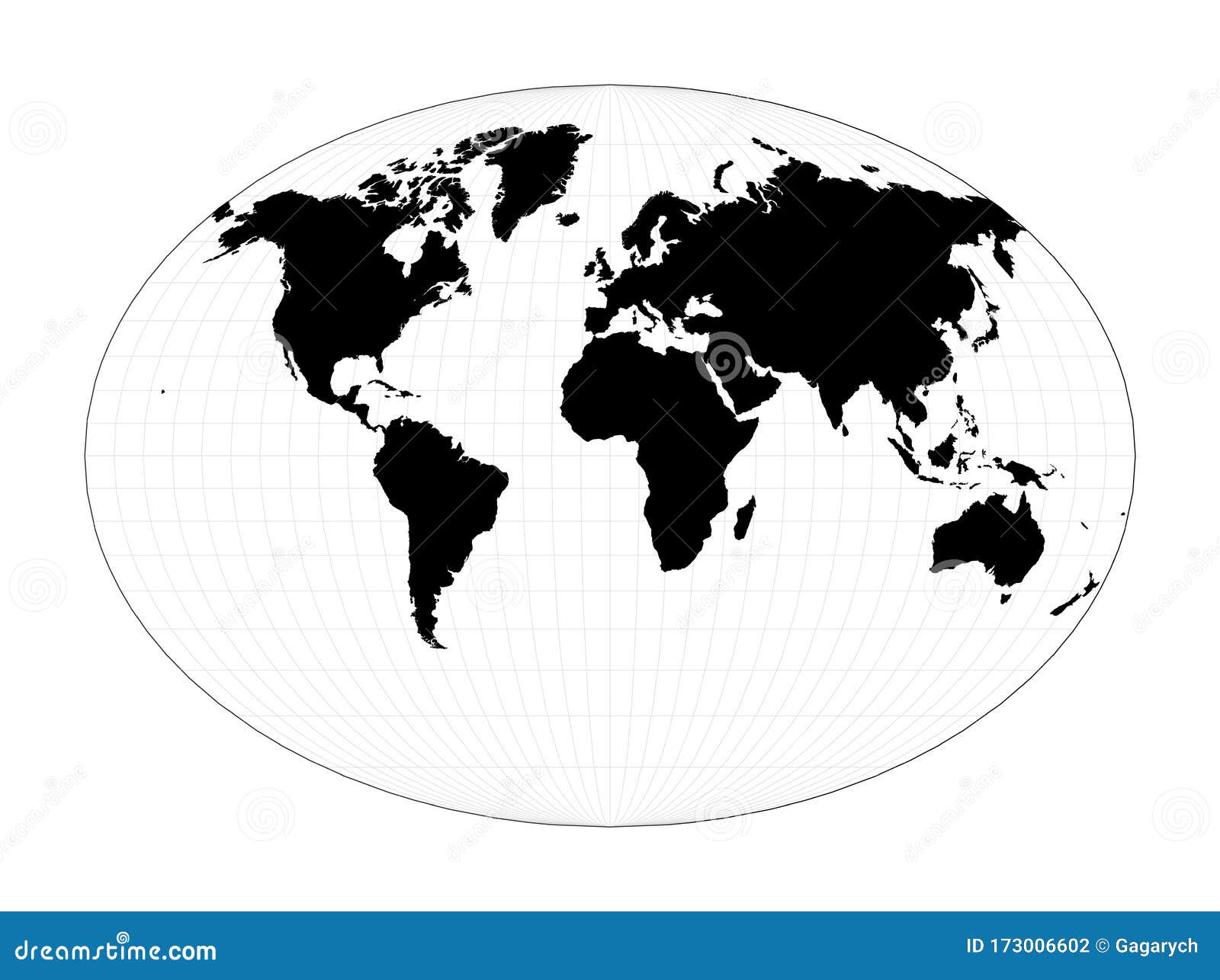 World Shape. Vector Illustration | CartoonDealer.com #173006602