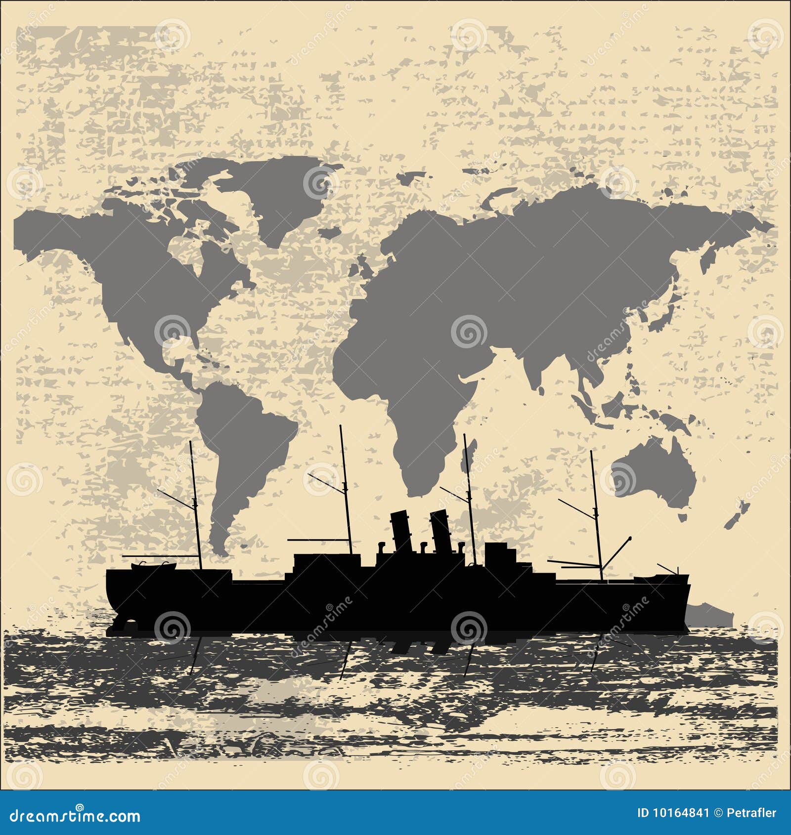 World Shipping Background stock vector. Illustration of cartography ...