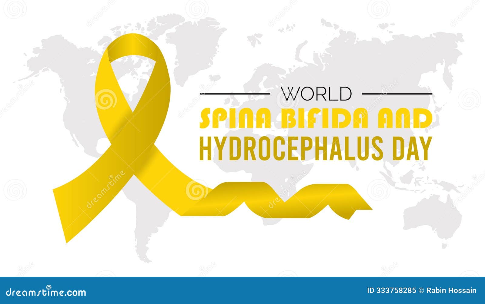 World Spina Bifida And Hydrocephalus Day Background Or Banner Design ...