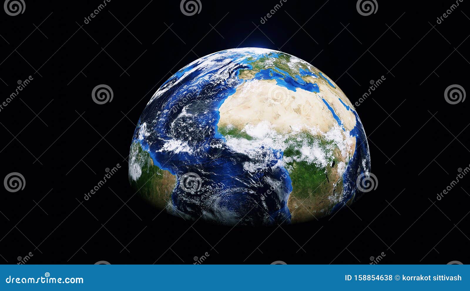 WORLD Spinning Animation 3d Rendering, Planet Earth Elements from NASA ...