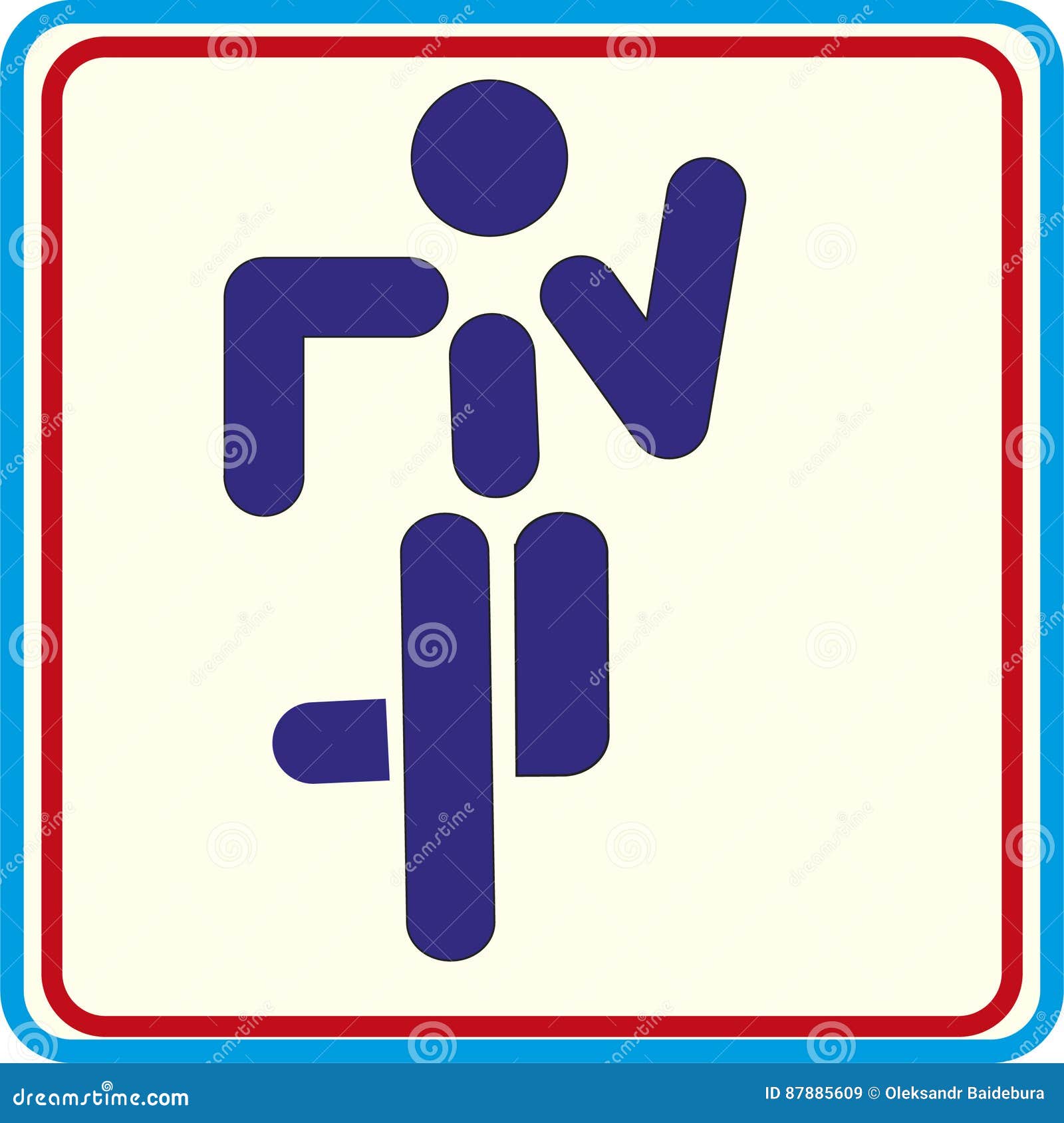 World Sport Training, Icon, Illustrations Stock Illustration ...