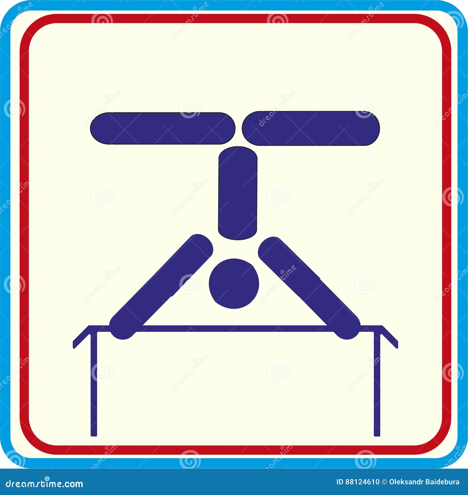 World Sport Training, Icon, Vector Illustrations Stock Vector ...