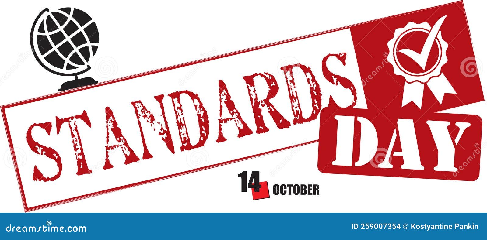 World Standards Day stock vector. Illustration of task - 259007354