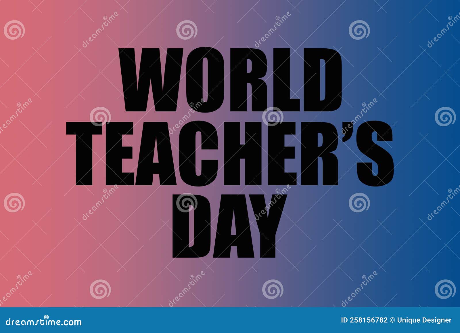 World Teachers Day with Gradient Background for World Teacher Day and ...