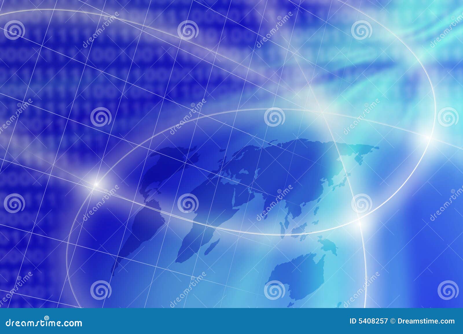 World of technology stock illustration. Illustration of network - 5408257