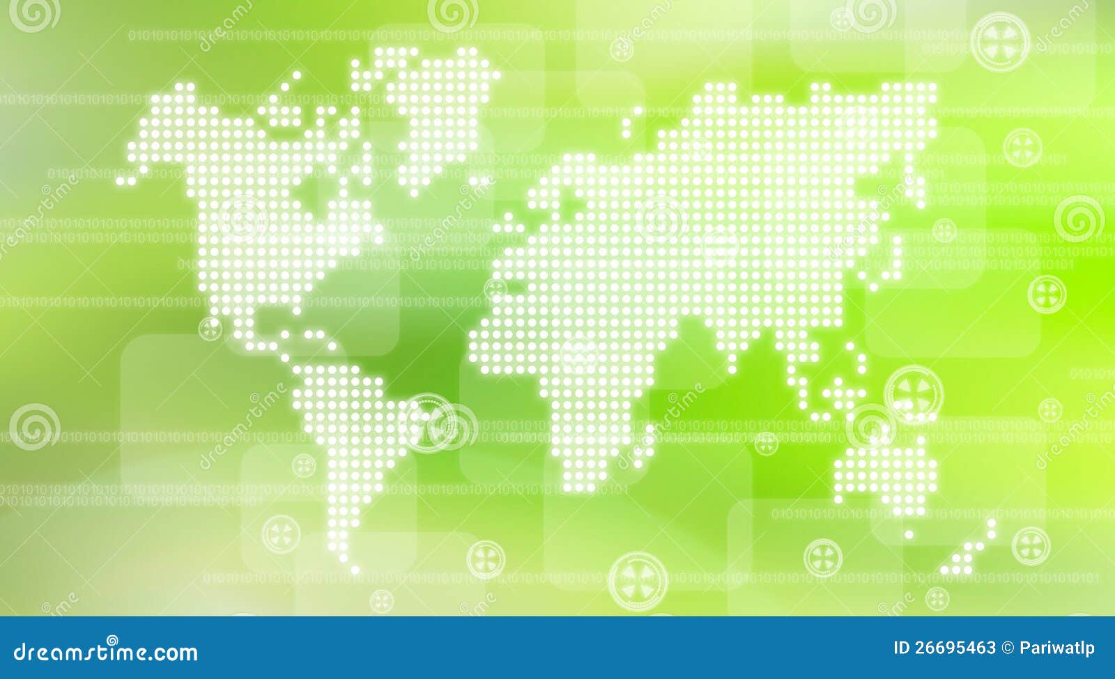 World Technology Background Stock Illustration - Illustration of global ...