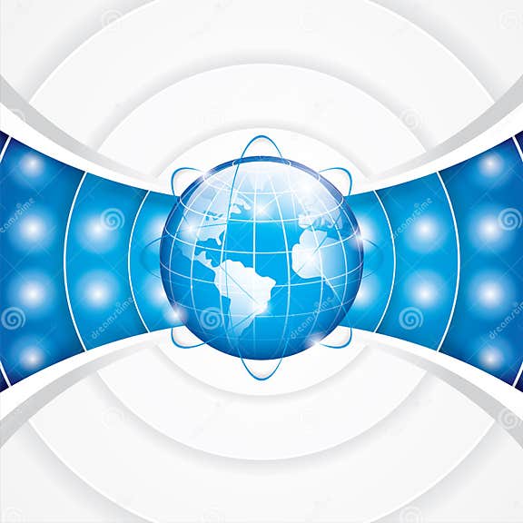 World technology stock vector. Illustration of creative - 36633281