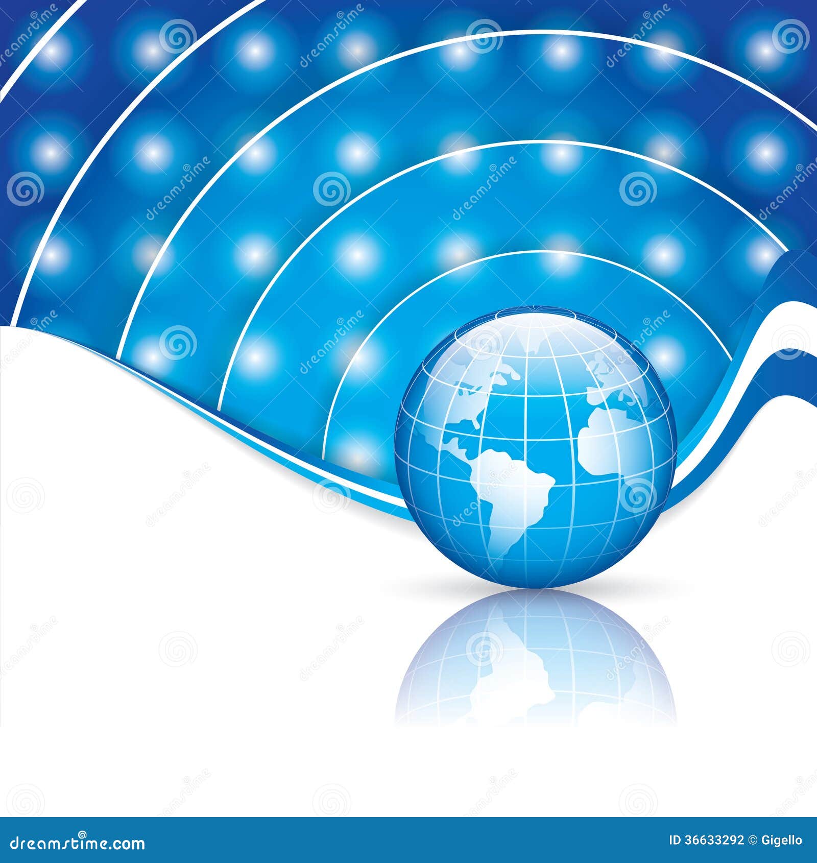 World technology stock vector. Illustration of people - 36633292