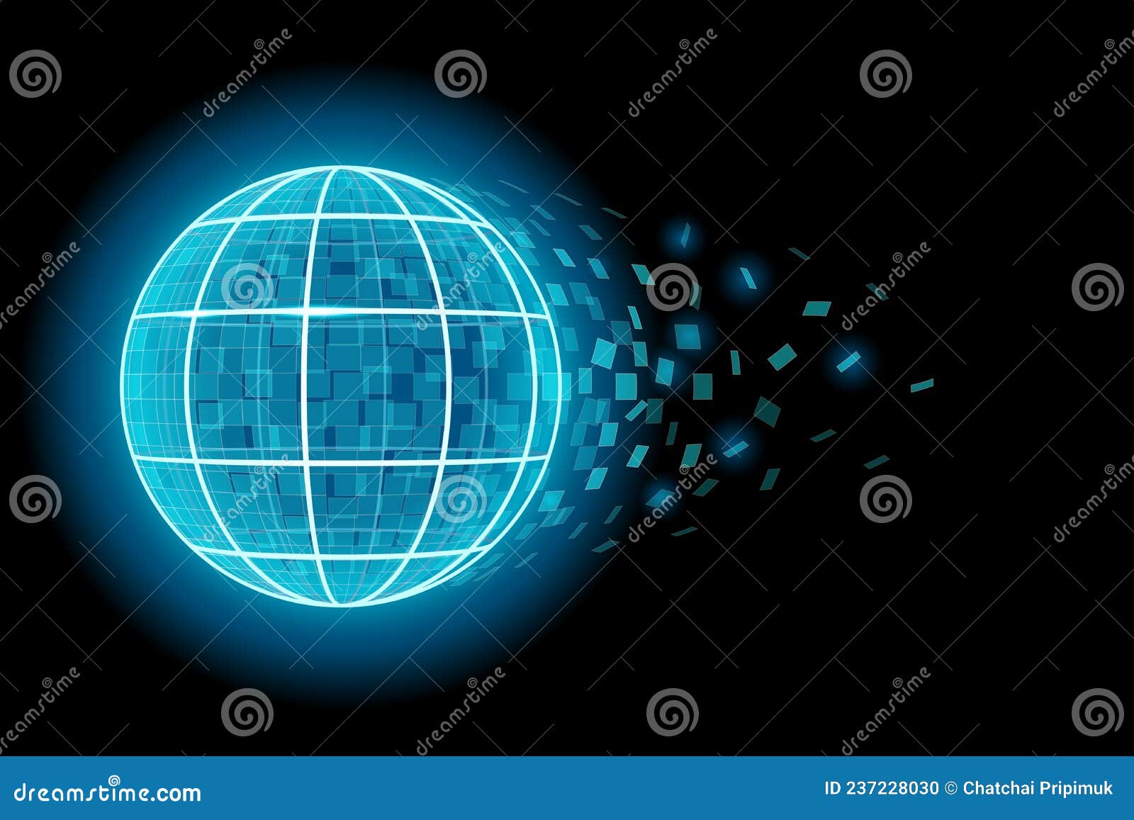 World Technology Design Background Vector Image Stock Vector ...