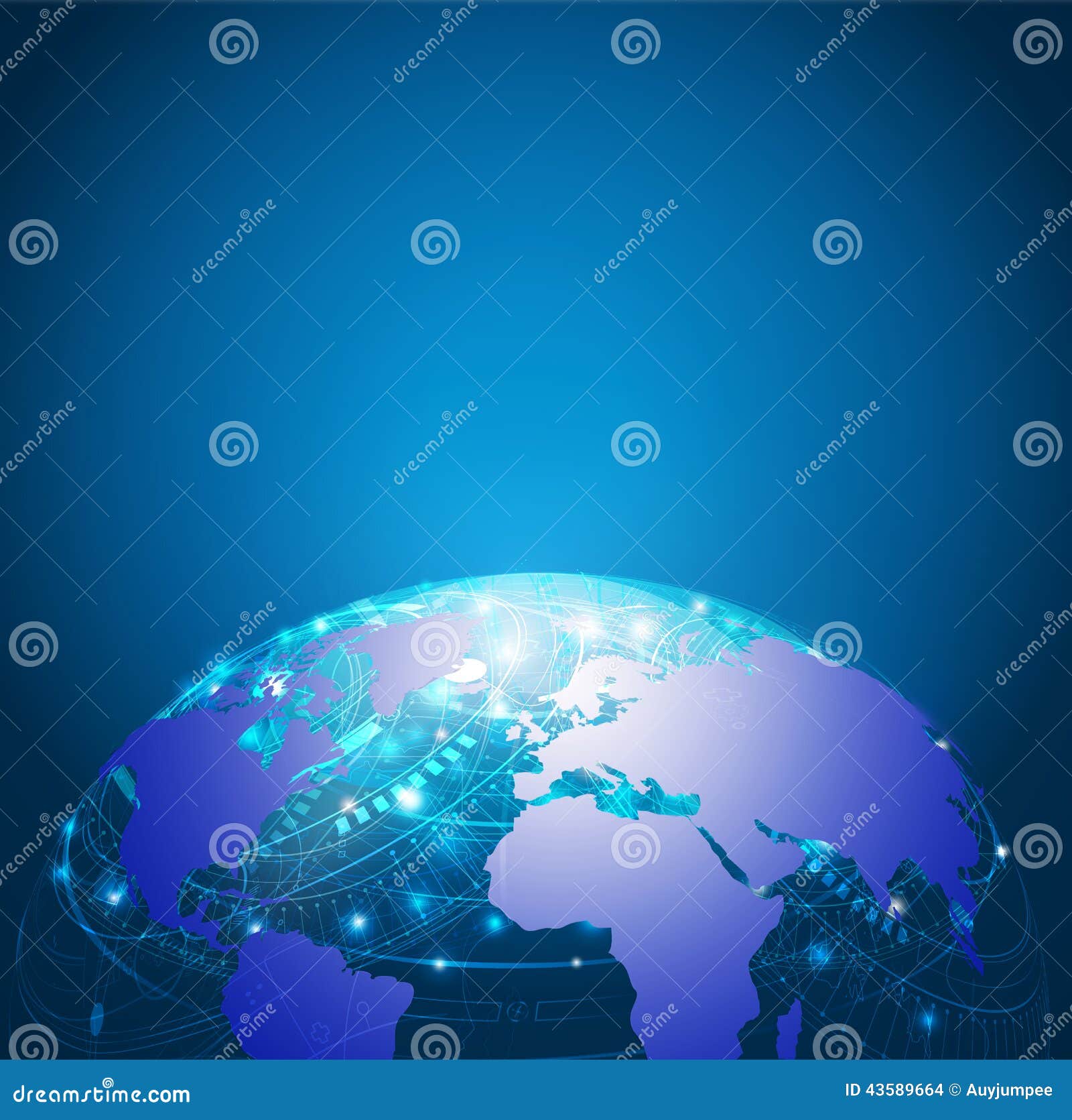 World Technology Mesh Network, Vector & Illustration Stock Vector ...