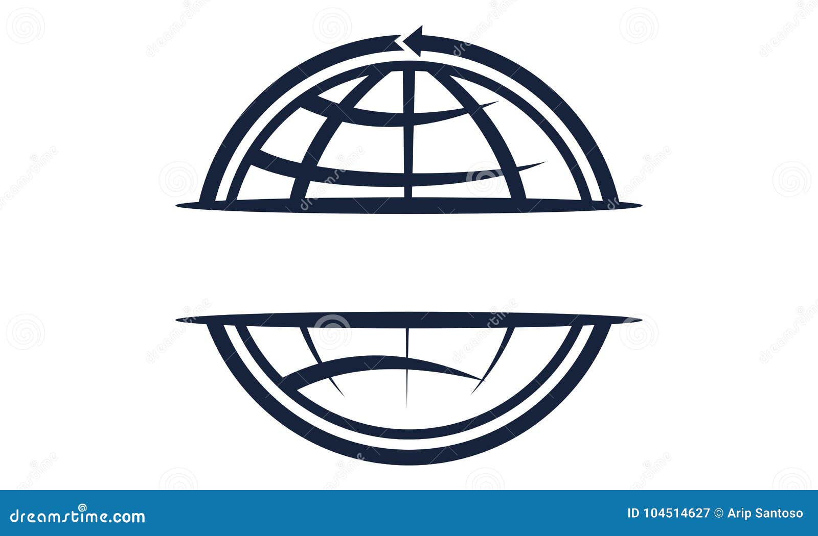 World Template Logo Design stock vector. Illustration of network ...