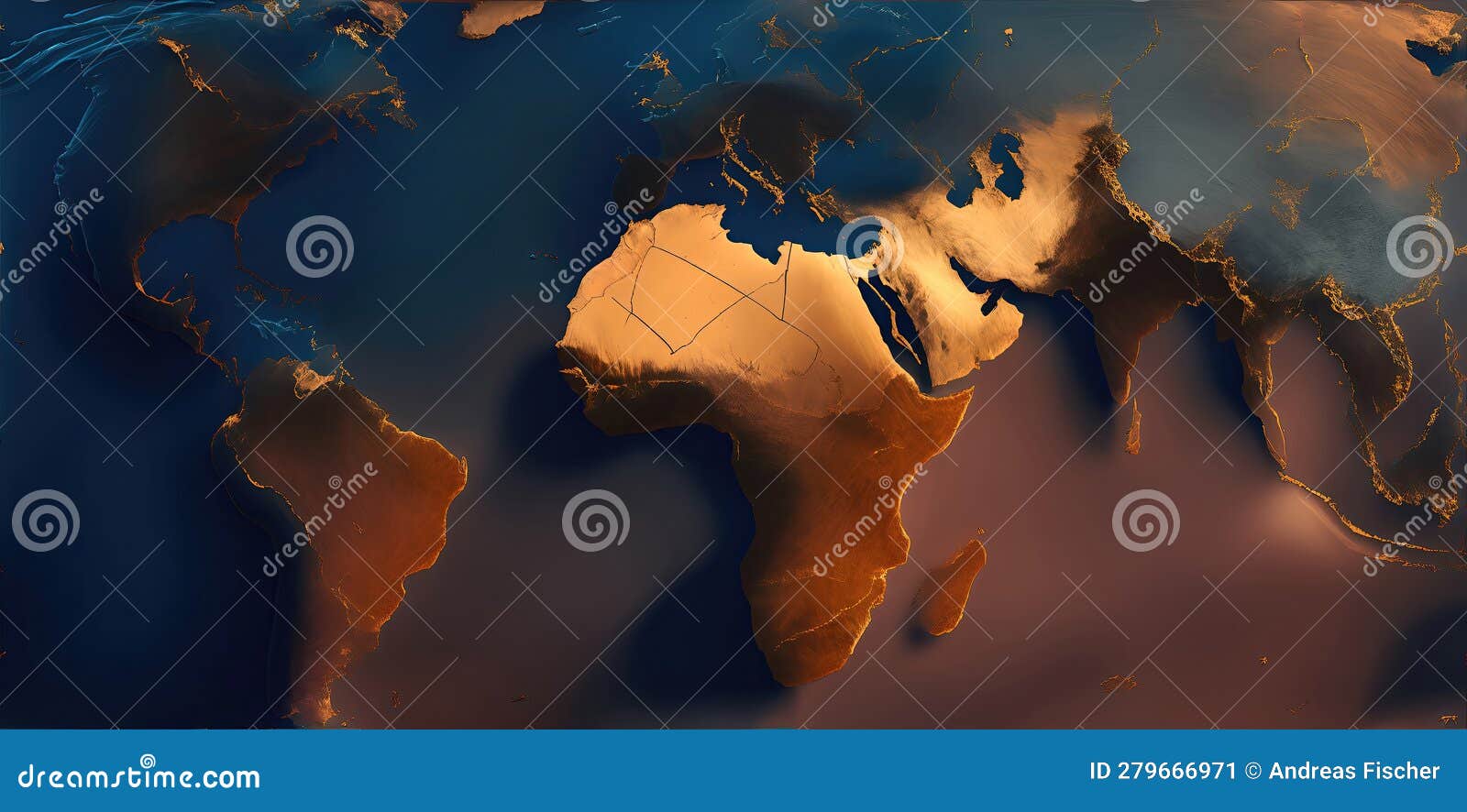 World Texture. Realistic and Detailed World Texture Stock Illustration ...