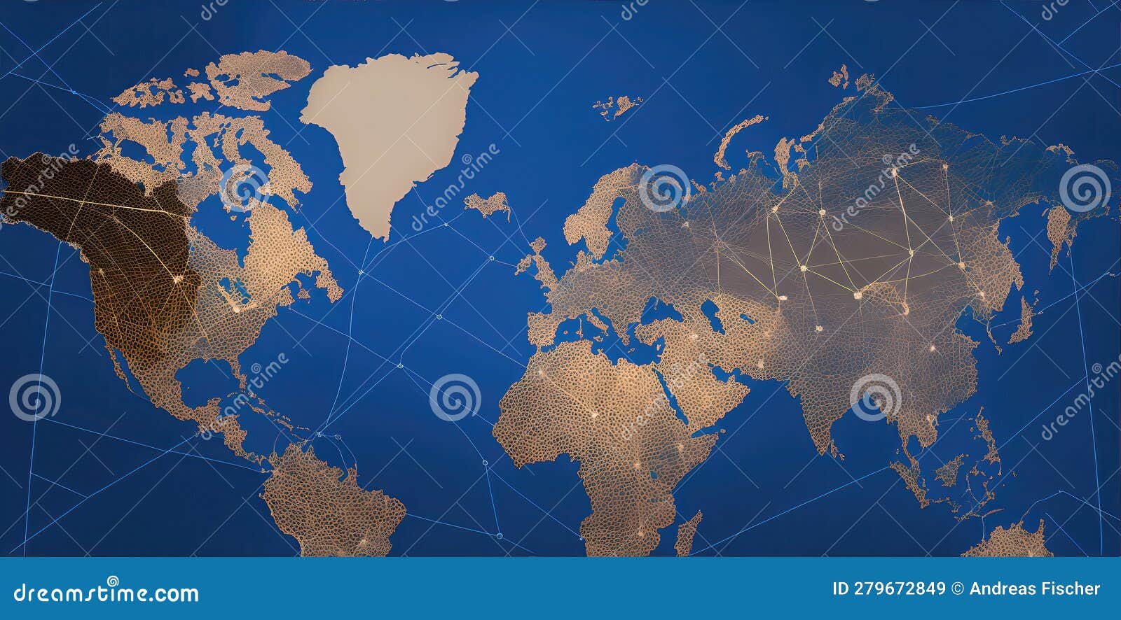 World Texture. Realistic and Detailed World Texture Stock Illustration ...