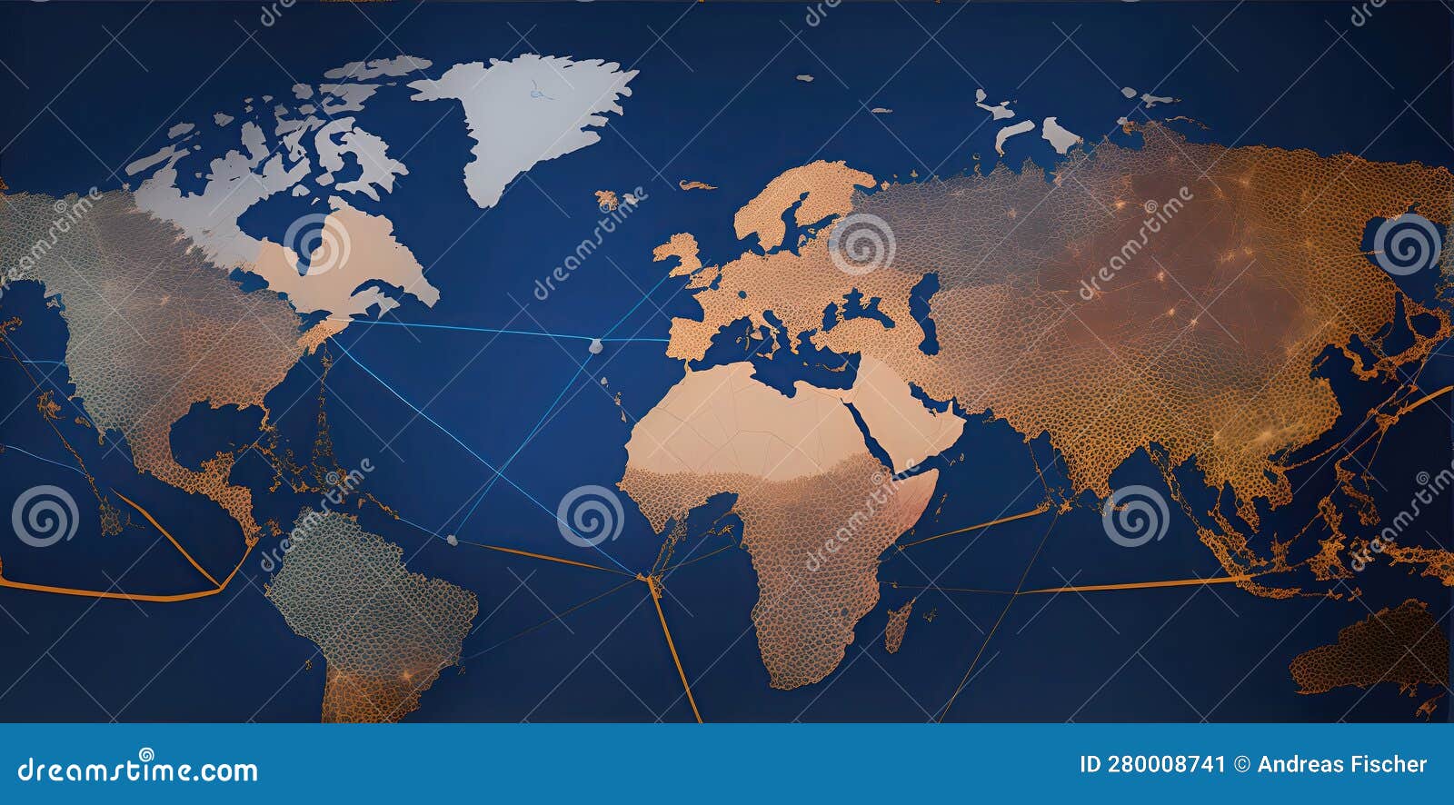 World Texture. Realistic and Detailed World Texture Stock Illustration ...