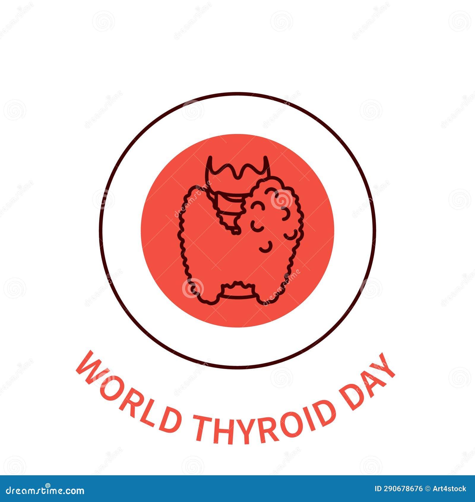 World Thyroid Day Awareness Poster of Thyroid Gland Stock Vector ... World Thyroid Day Awareness Poster of Thyroid Gland Stock Vector ...