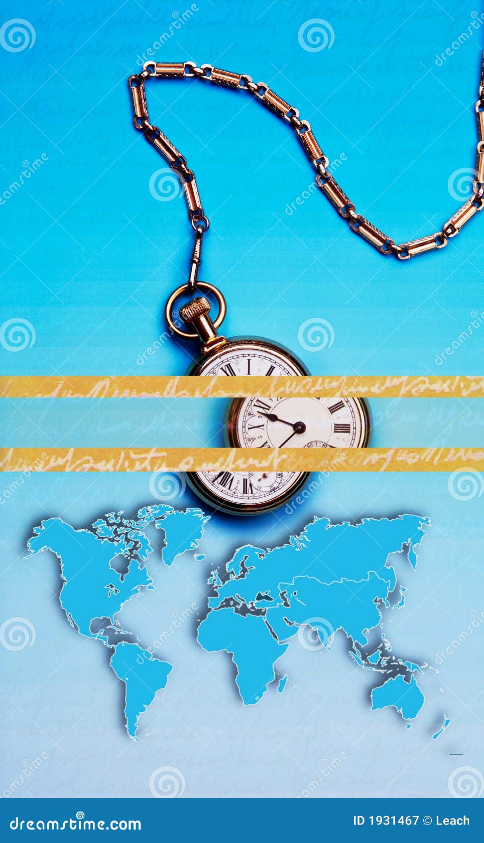 World Time, Abstract Business Art Stock Image - Image of message, wide ...