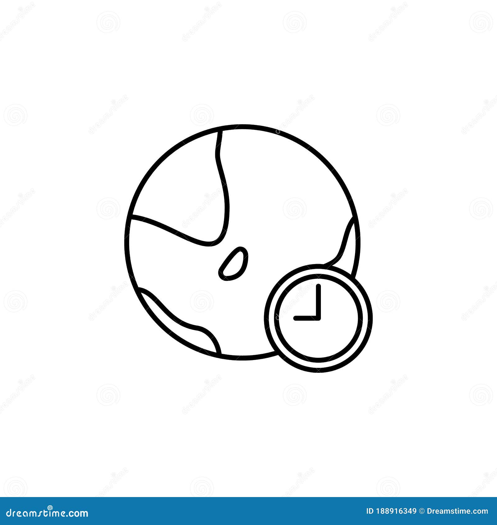World Time Icon. Element of Time Value Icon for Mobile Concept and Web ...
