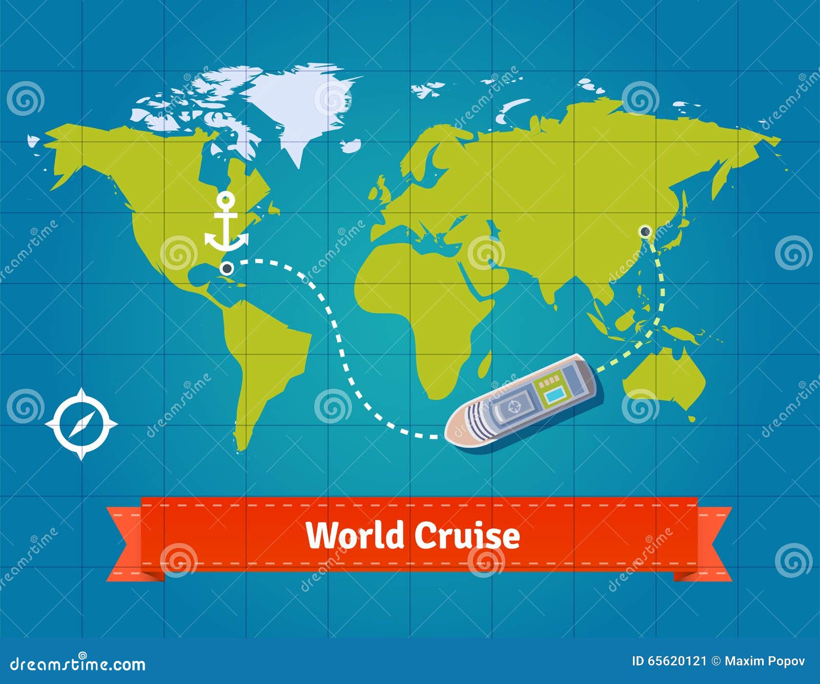Cruise Map Stock Illustrations – 18,012 Cruise Map Stock Illustrations ...