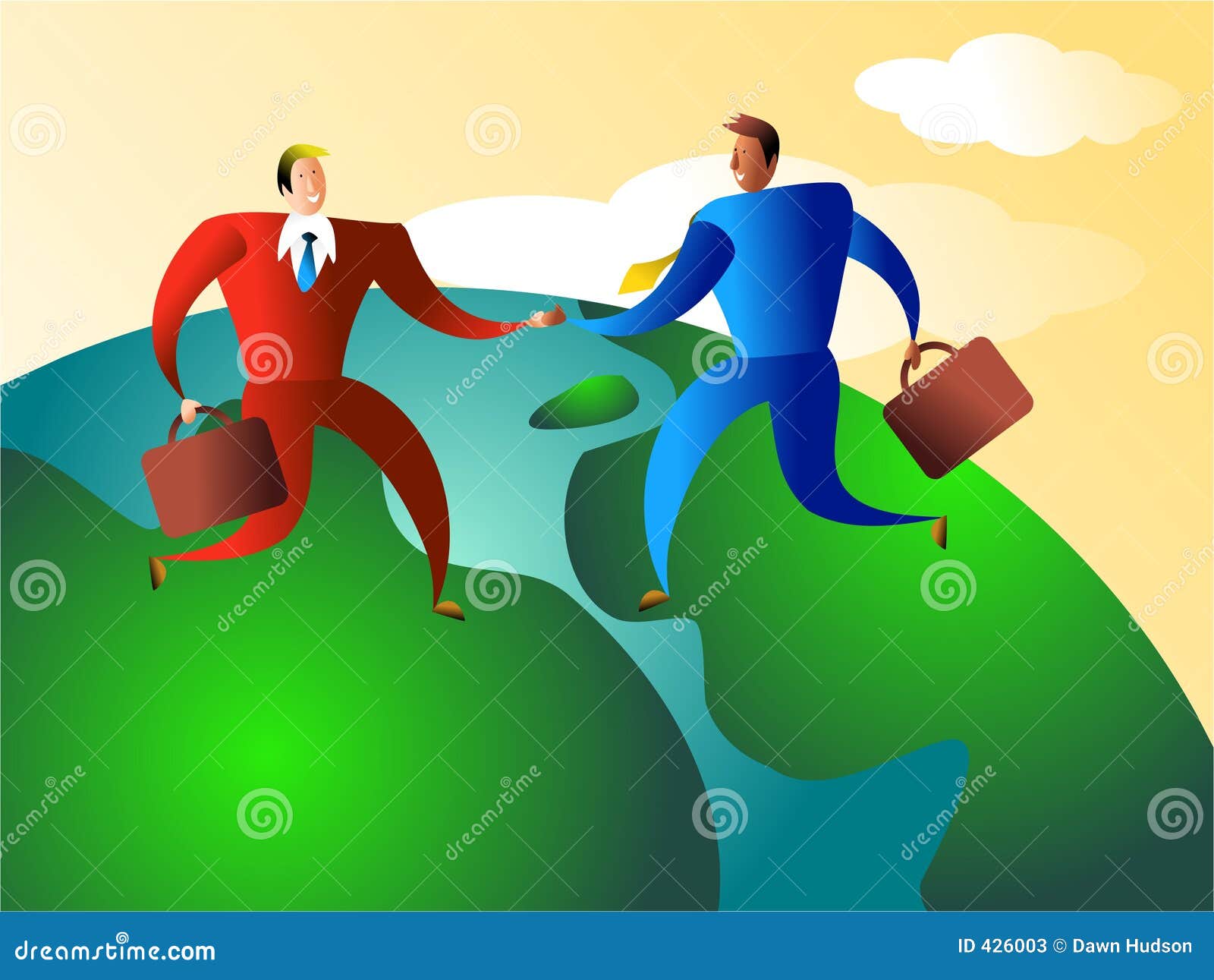 World trade stock illustration. Illustration of communication - 426003