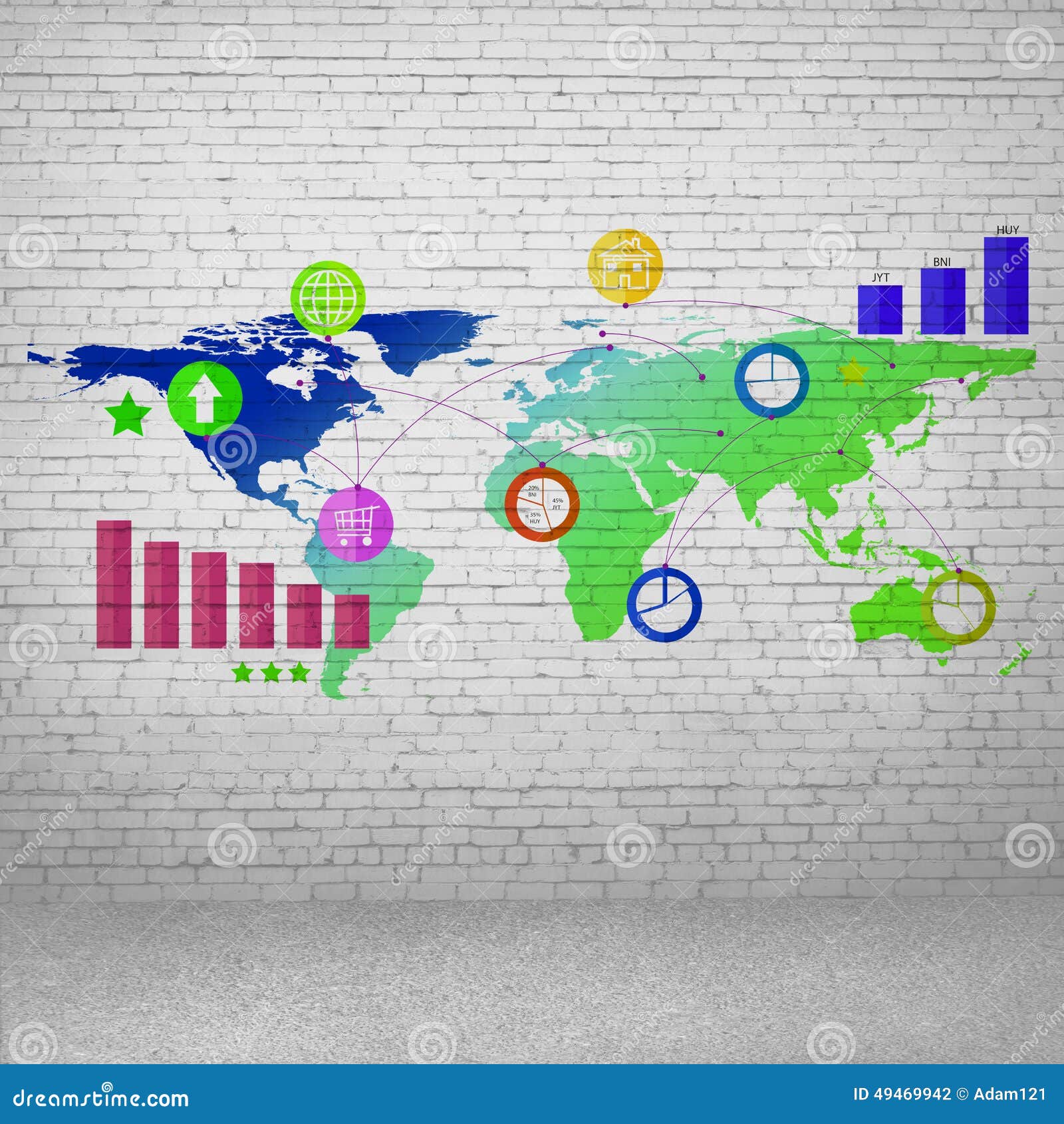 World trade stock illustration. Illustration of connection - 49469942