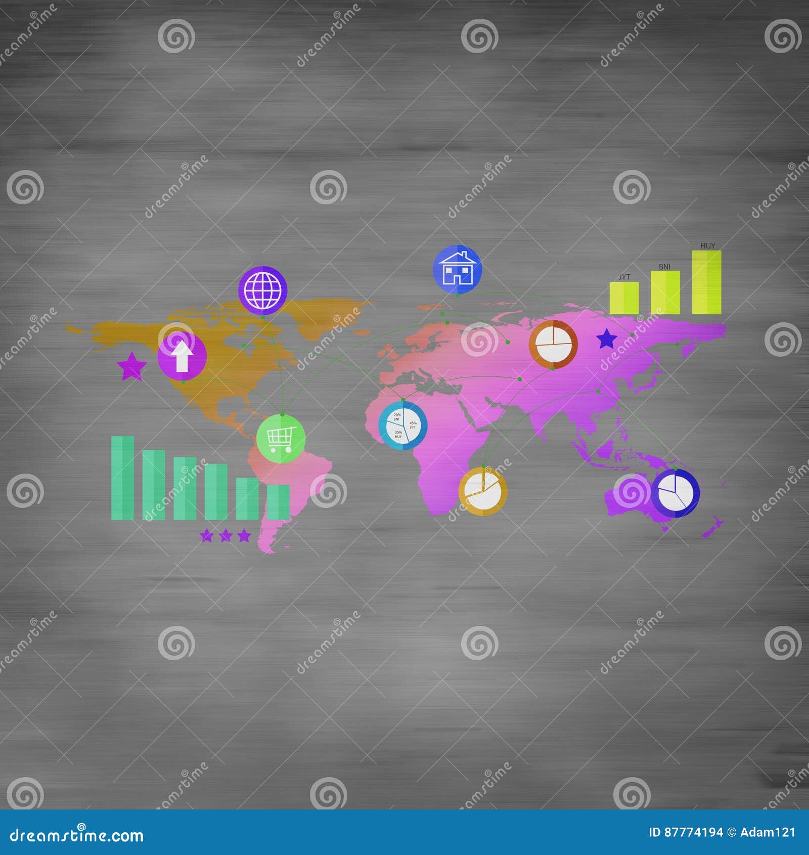 World trade stock illustration. Illustration of geography - 87774194