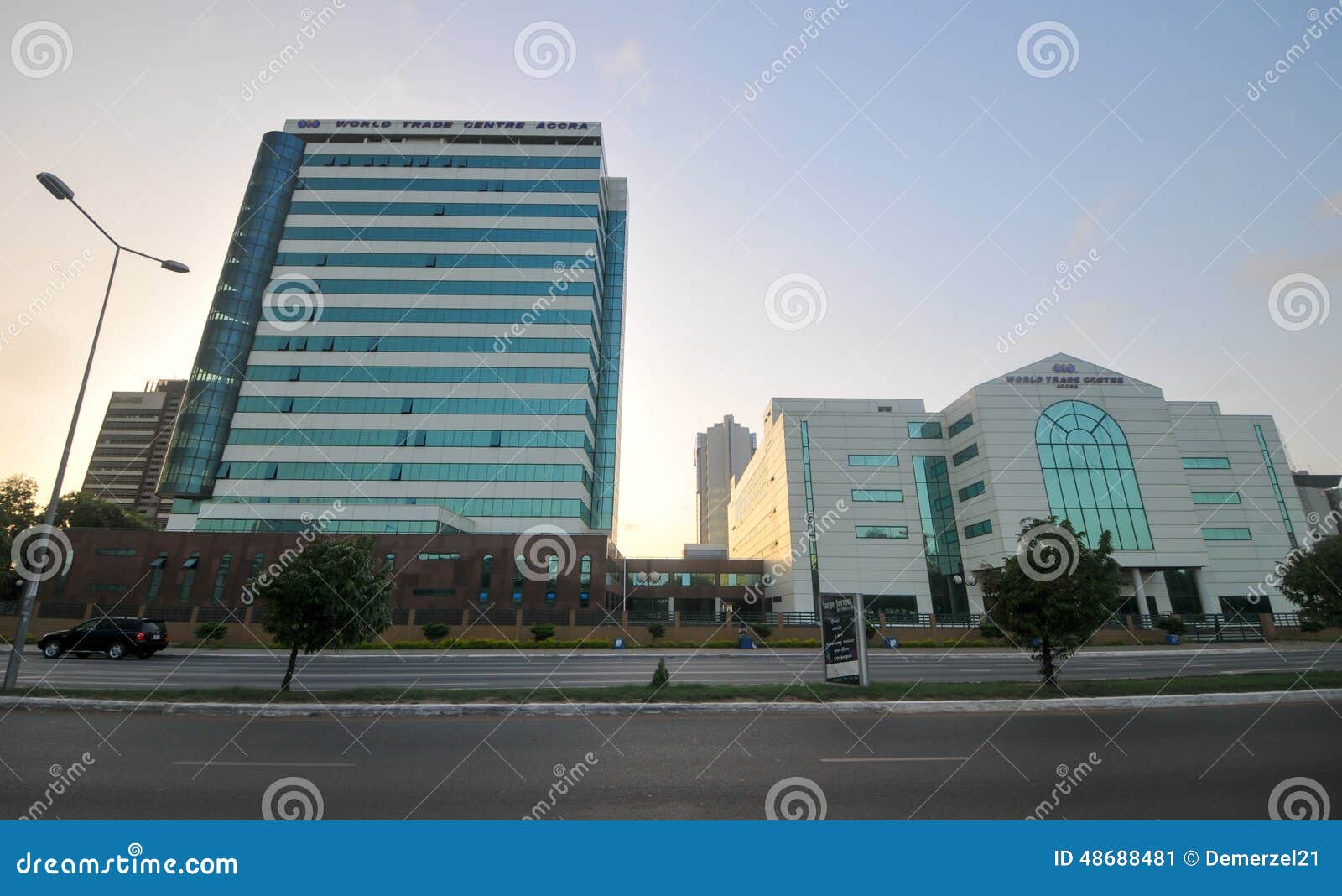 World Trade Center Accra, Ghana Zdjęcie Editorial - Obraz złożonej z ...