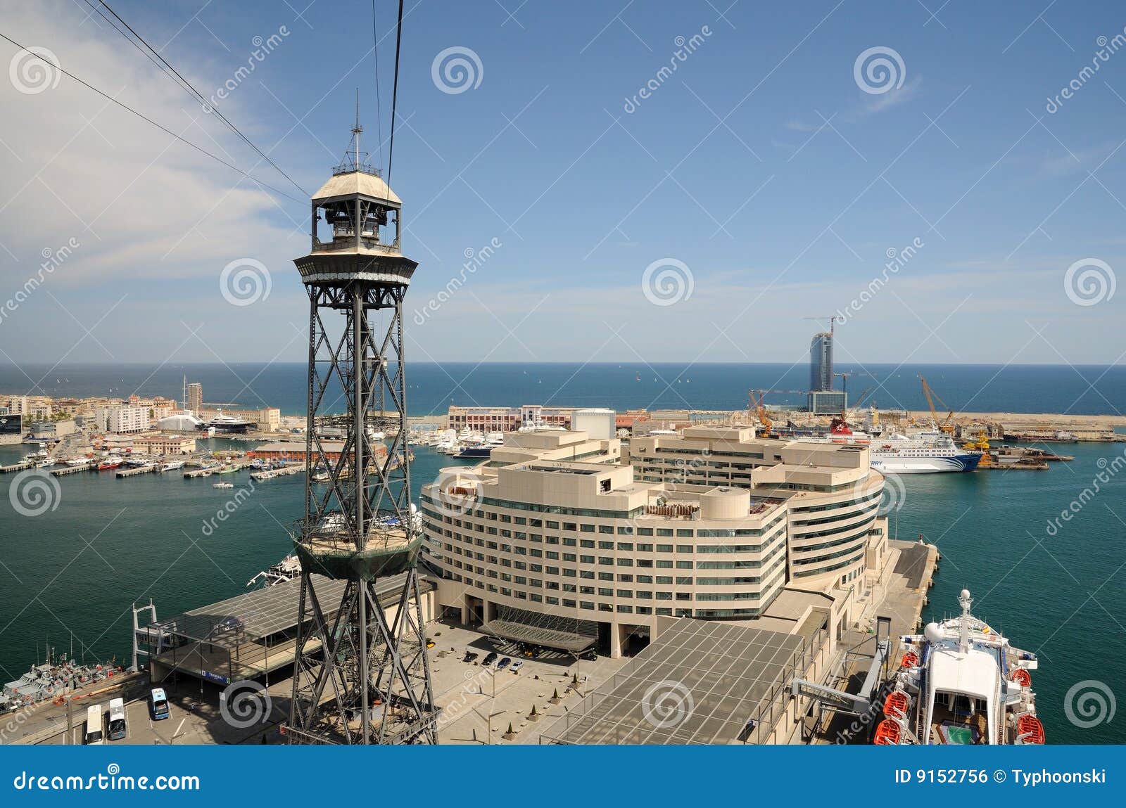 World Trade Center in Barcelona Stockfoto - Bild von barcelona, mitte ...
