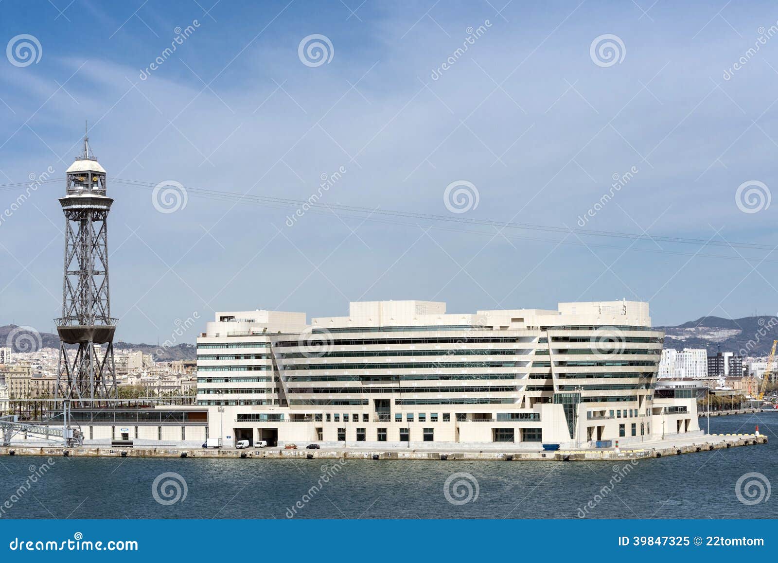 World Trade Center En Barcelona Imagen de archivo - Imagen de asoleado ...