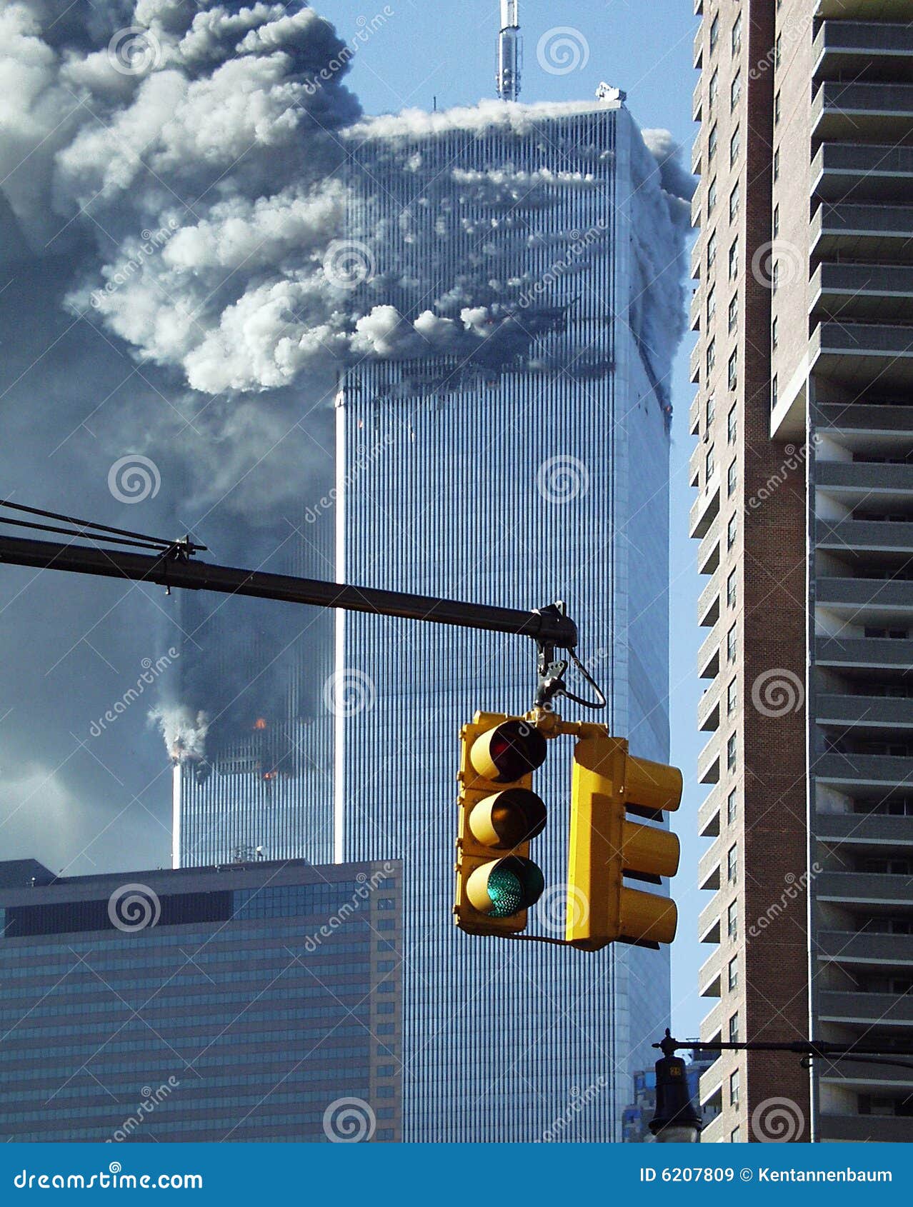 World Trade Center Op 11 September, 2001_2 Redactionele Stock ...