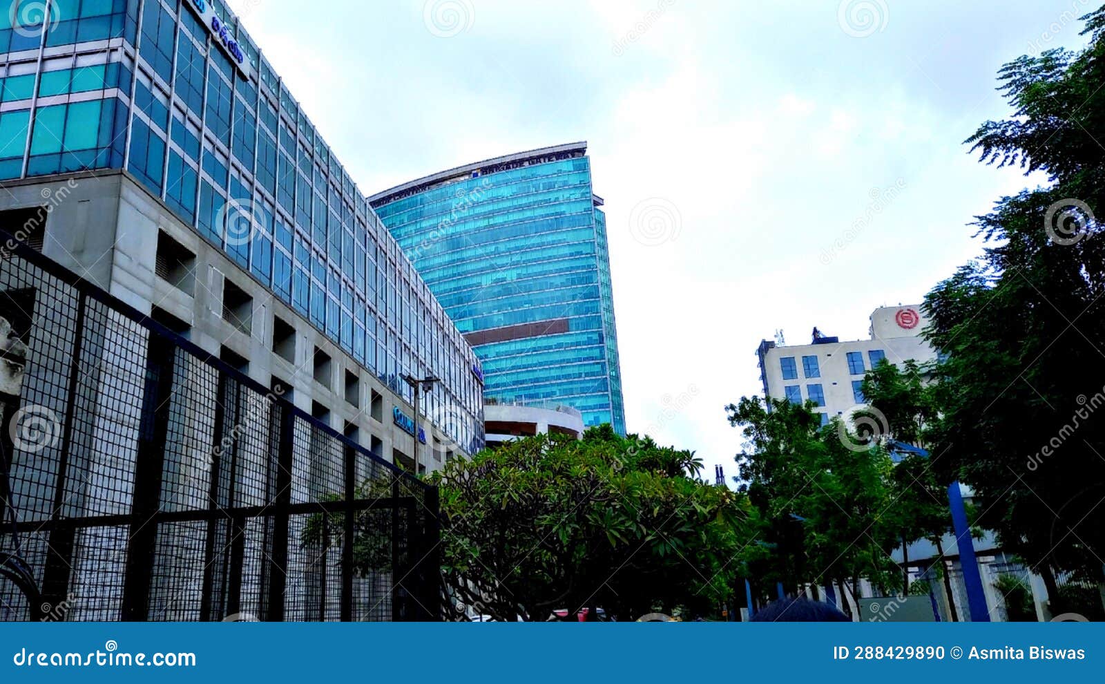 The World Trade Gateway Center at Bangalore Stock Photo - Image of ...