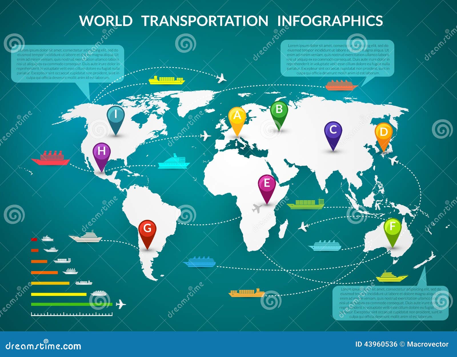 World Transportation Infographic Stock Vector - Illustration of layout ... World Transportation Infographic Stock Vector - Illustration of layout ...