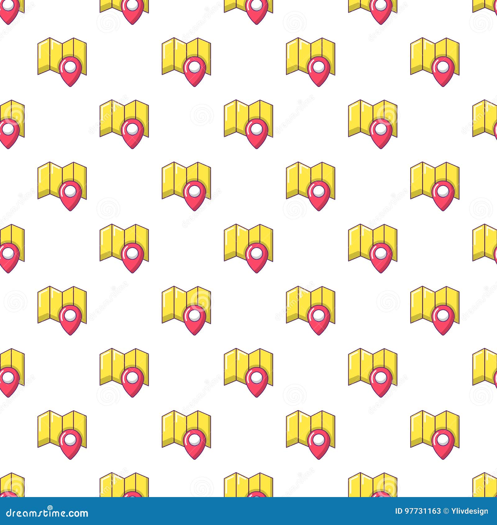 World Travel Map Pattern Seamless Stock Vector - Illustration of ...