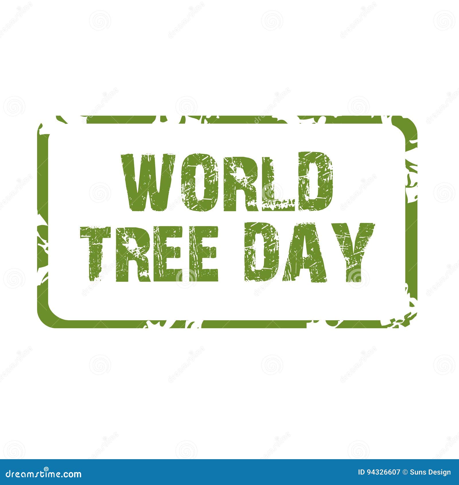 World Tree Day. stock illustration. Illustration of charity - 94326607