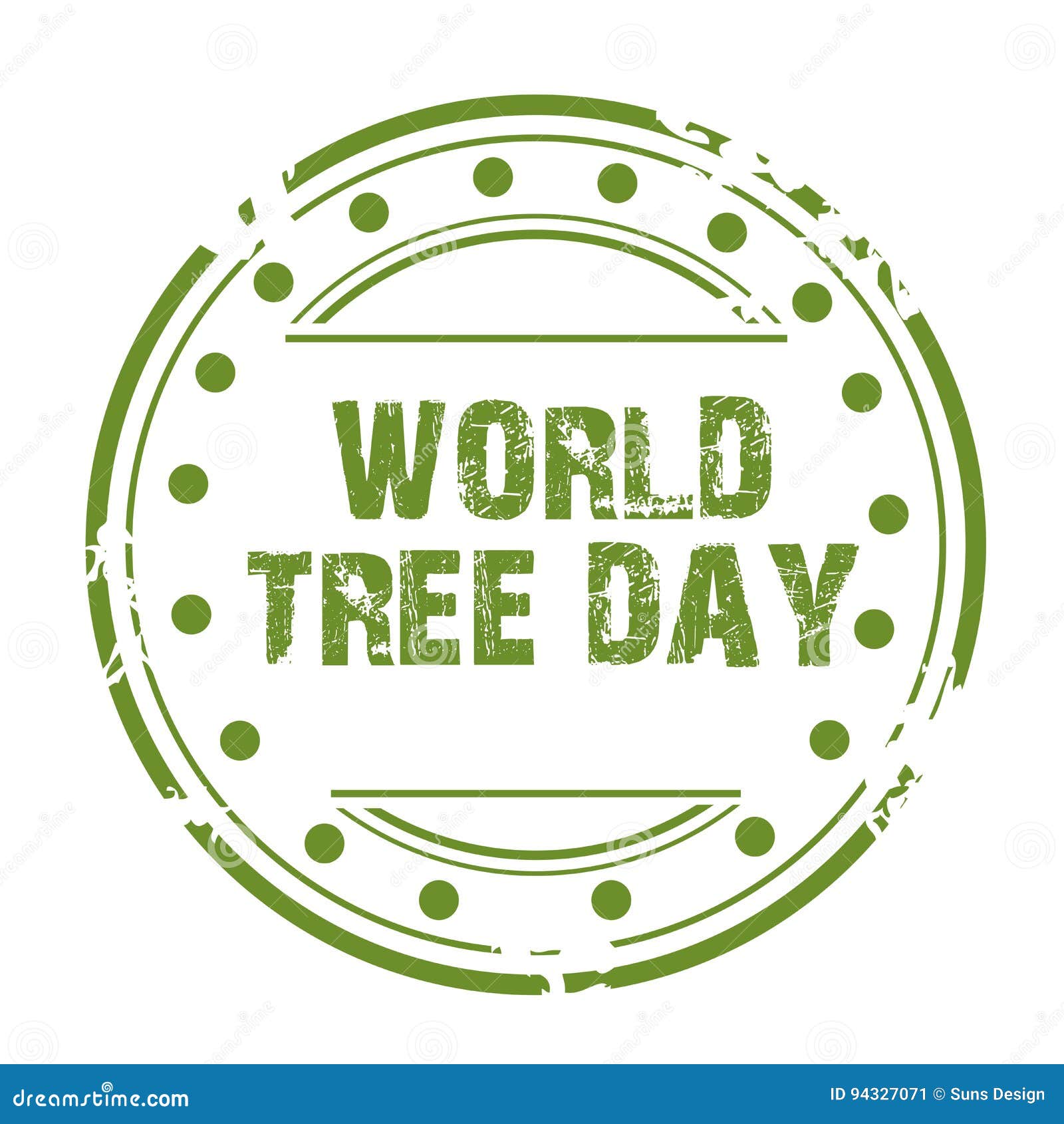 World Tree day. stock illustration. Illustration of flag - 94327071