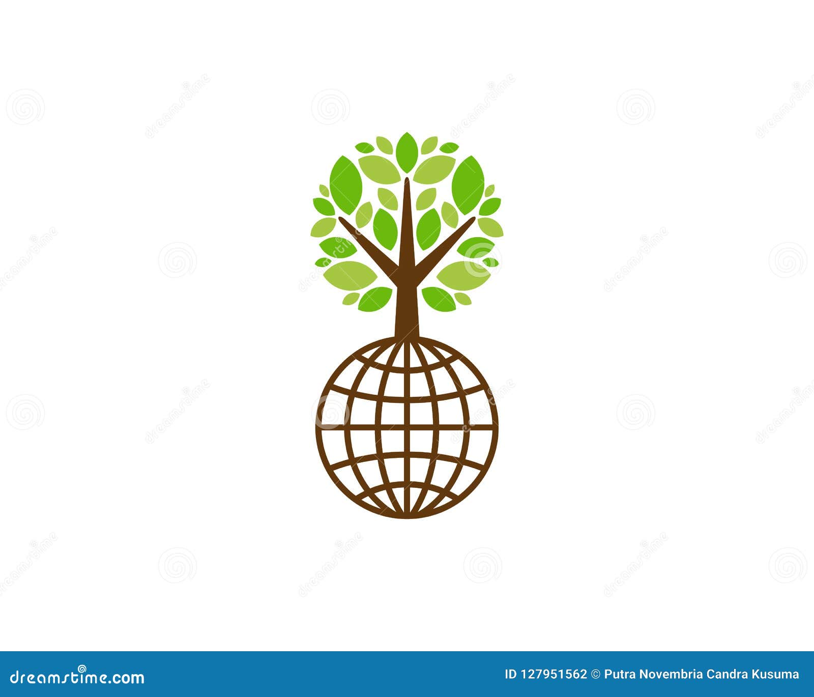 World Tree Logo Icon Design Stock Vector - Illustration of icon, leaf ...