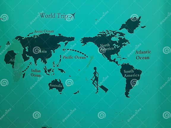 World trip map easy travel stock photo. Image of easy - 307900808