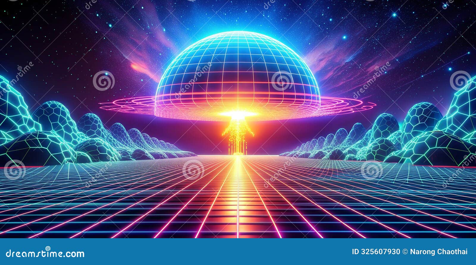 Tron Hd Wallpaper With Ultra Realistic Details Royalty-Free Stock Image ...