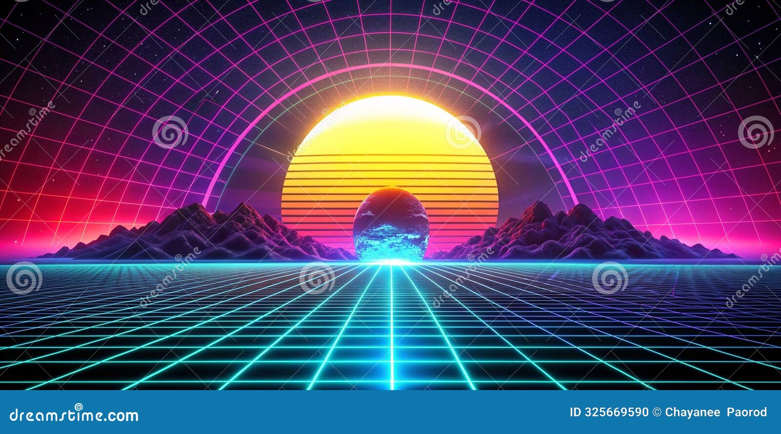 Tron Hd Wallpaper With Ultra Realistic Details Royalty-Free Stock Image ...