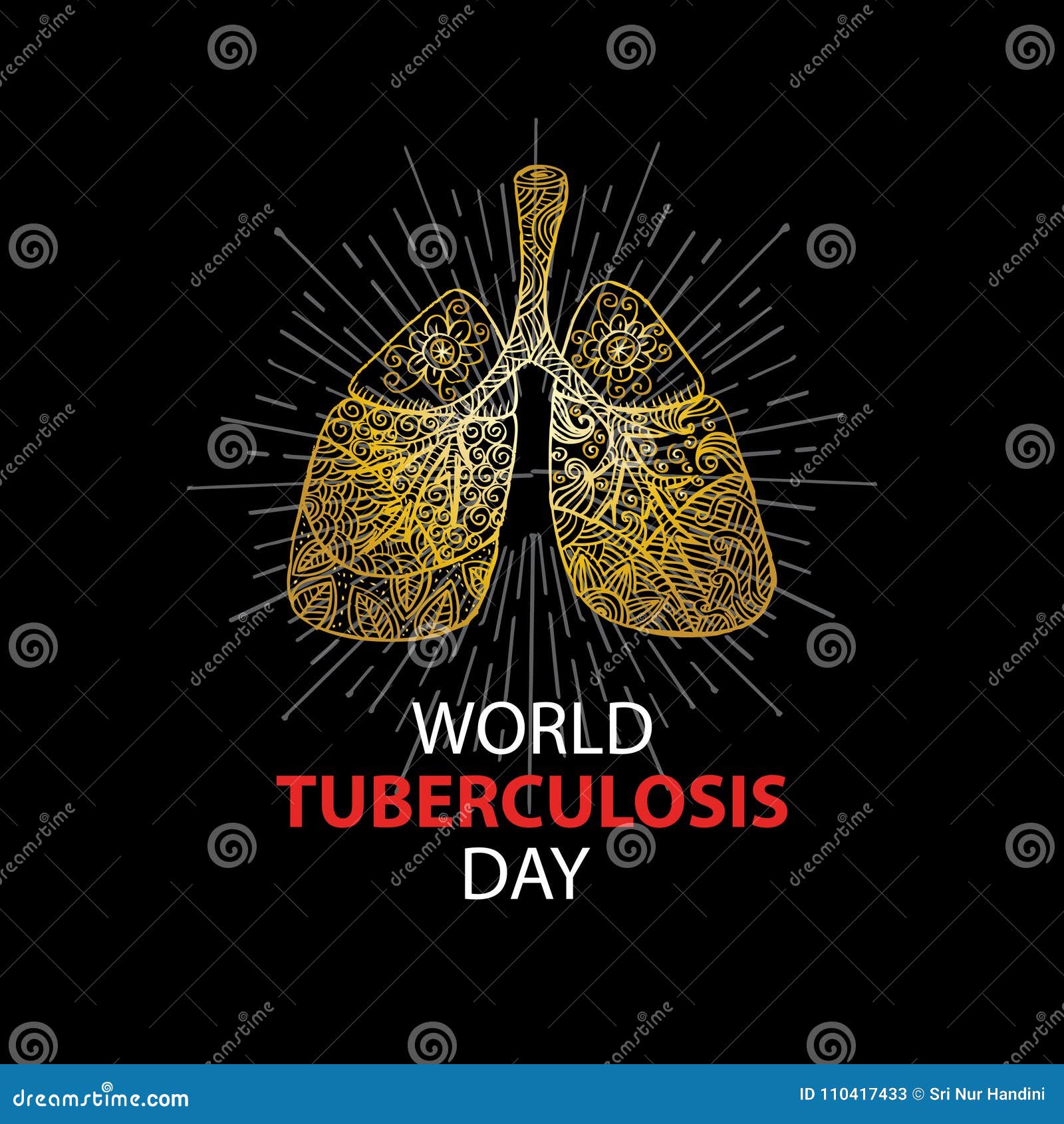 World Tuberculosis Day Concept Stock Illustration - Illustration of ...
