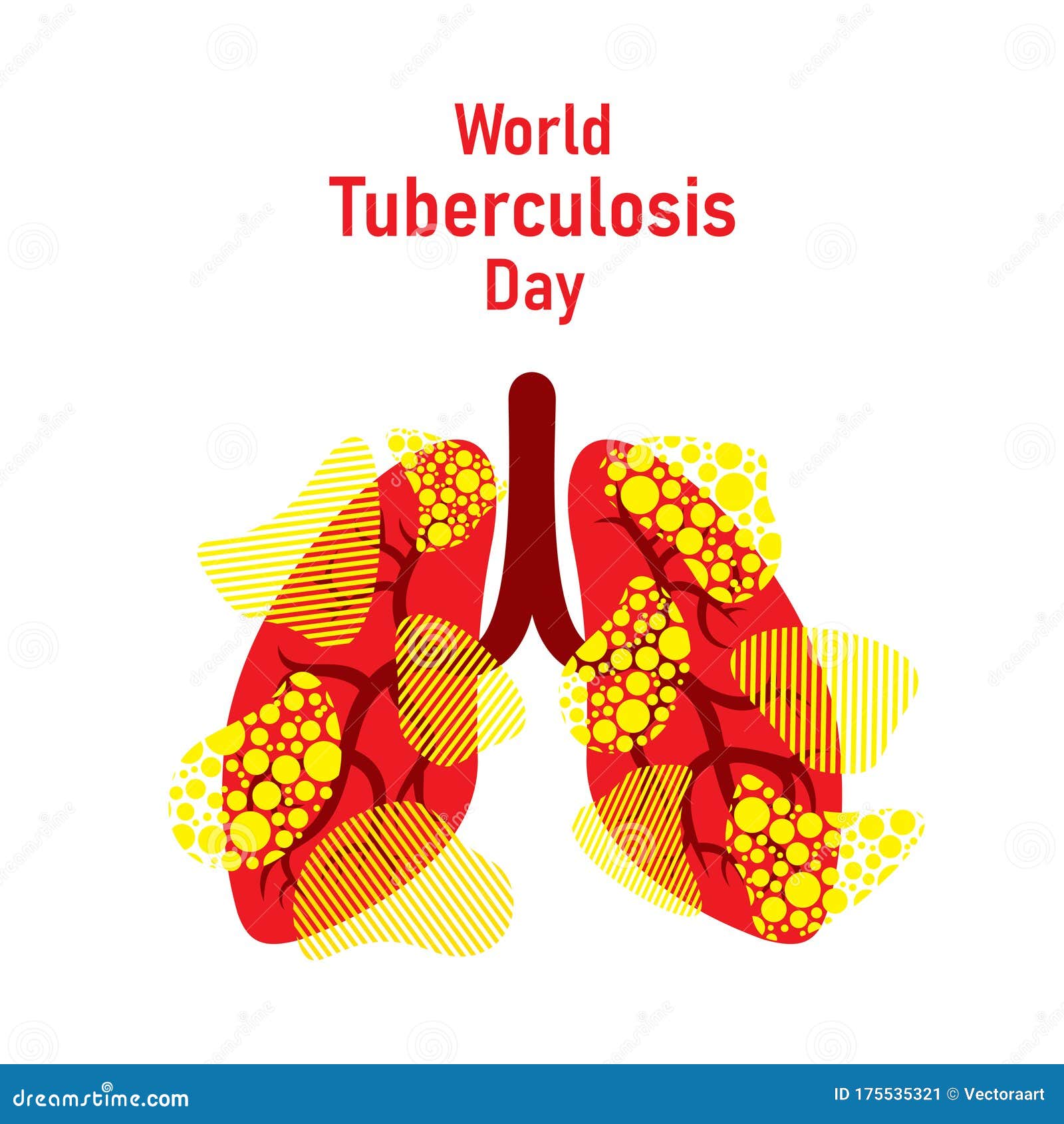 World Tuberculosis Day Poster Design Stock Vector - Illustration of ...