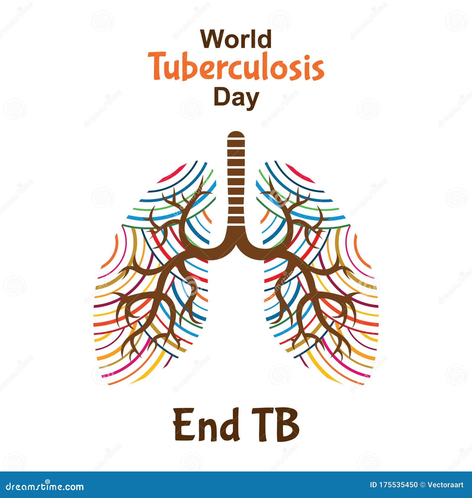 World Tuberculosis Day Poster Design Stock Vector - Illustration of ...