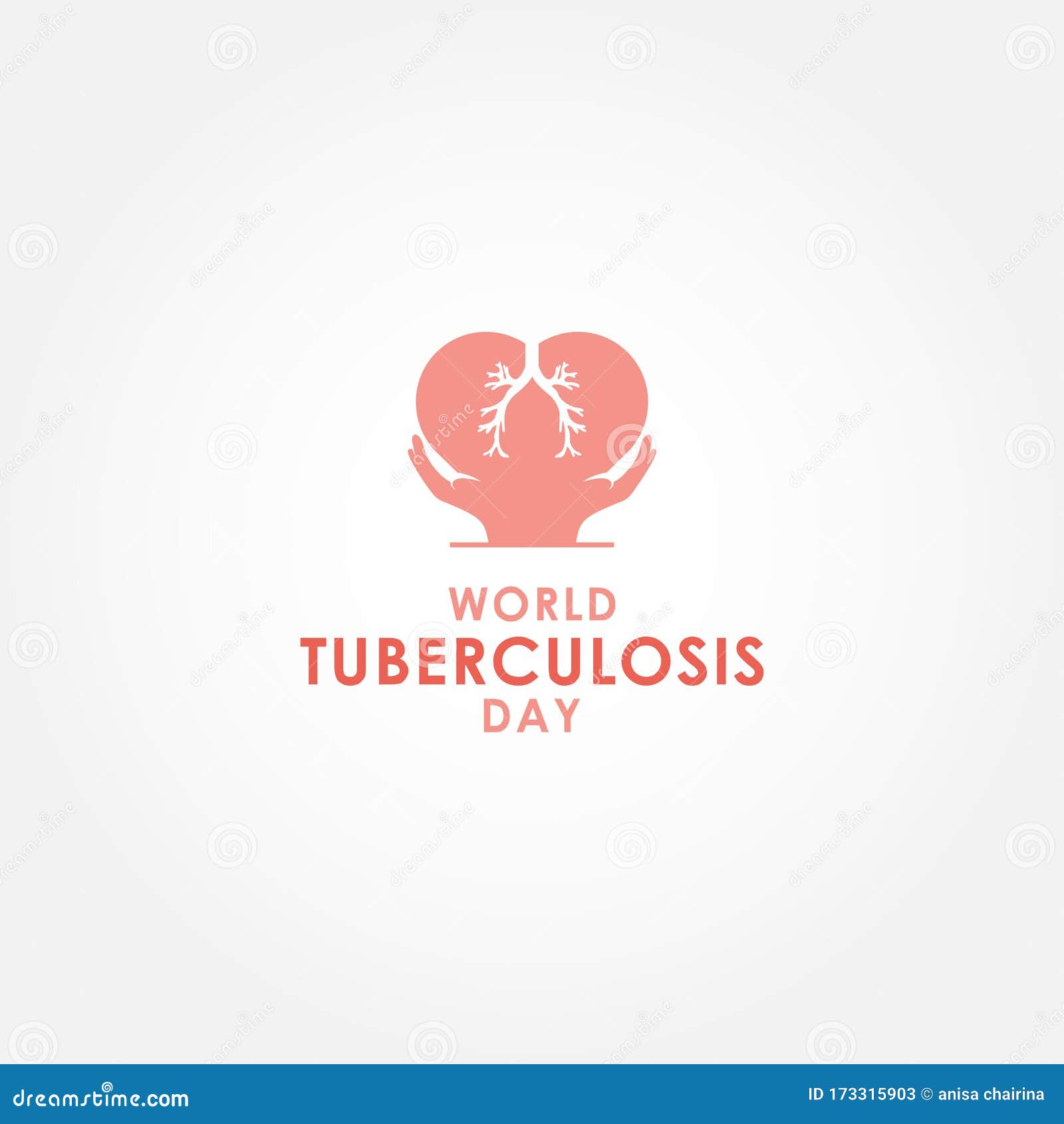 World Tuberculosis Day Vector Design for Banner or Background Stock ...