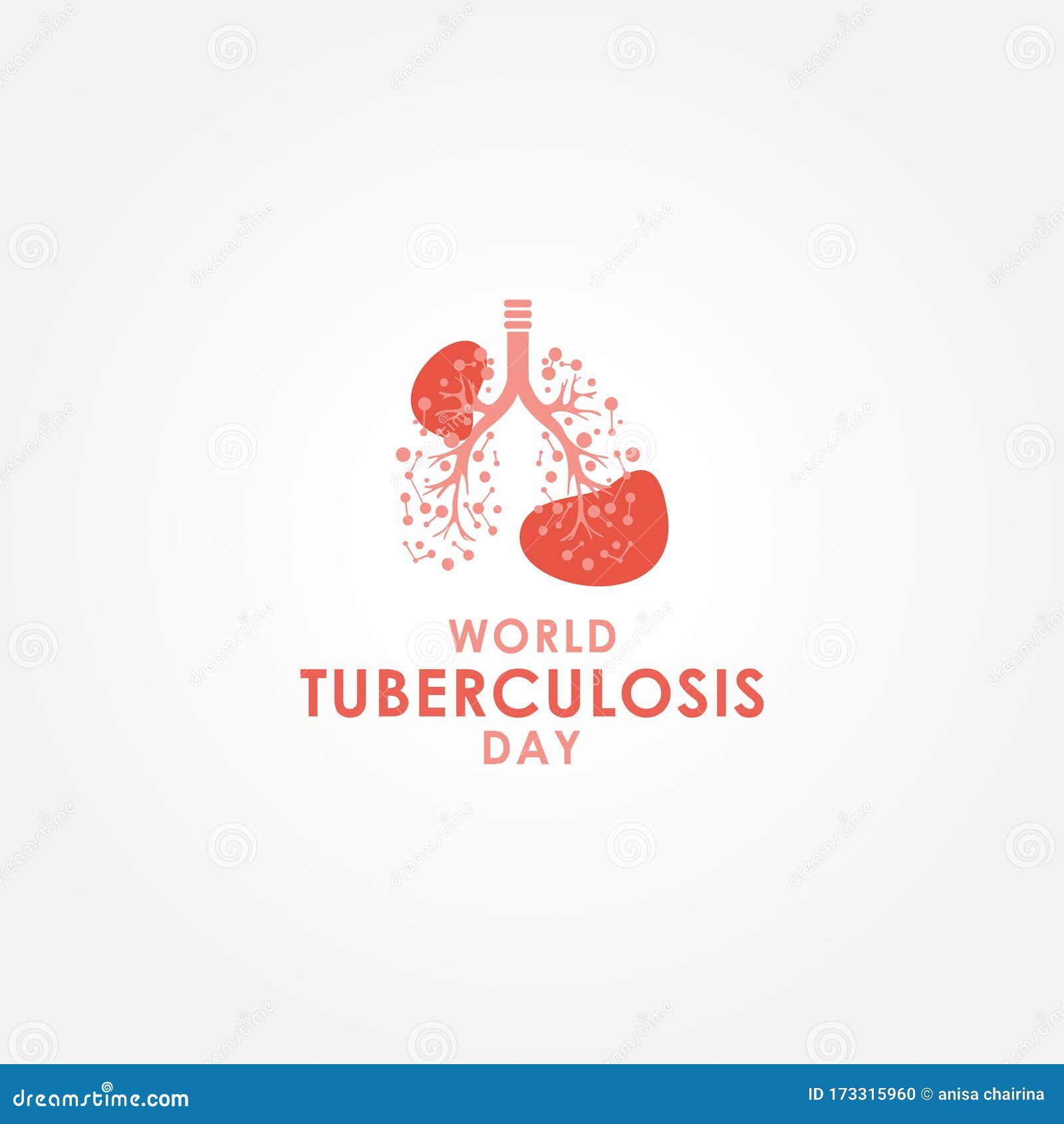 World Tuberculosis Day Vector Design for Banner or Background Stock ...