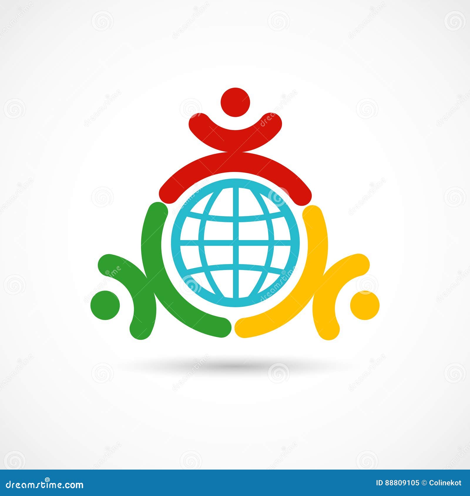 World union symbol stock vector. Illustration of design - 88809105