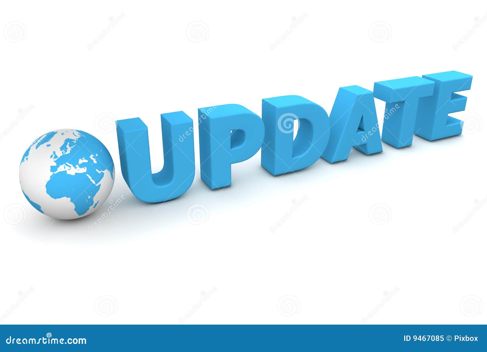 World Update stock illustration. Illustration of support - 9467085