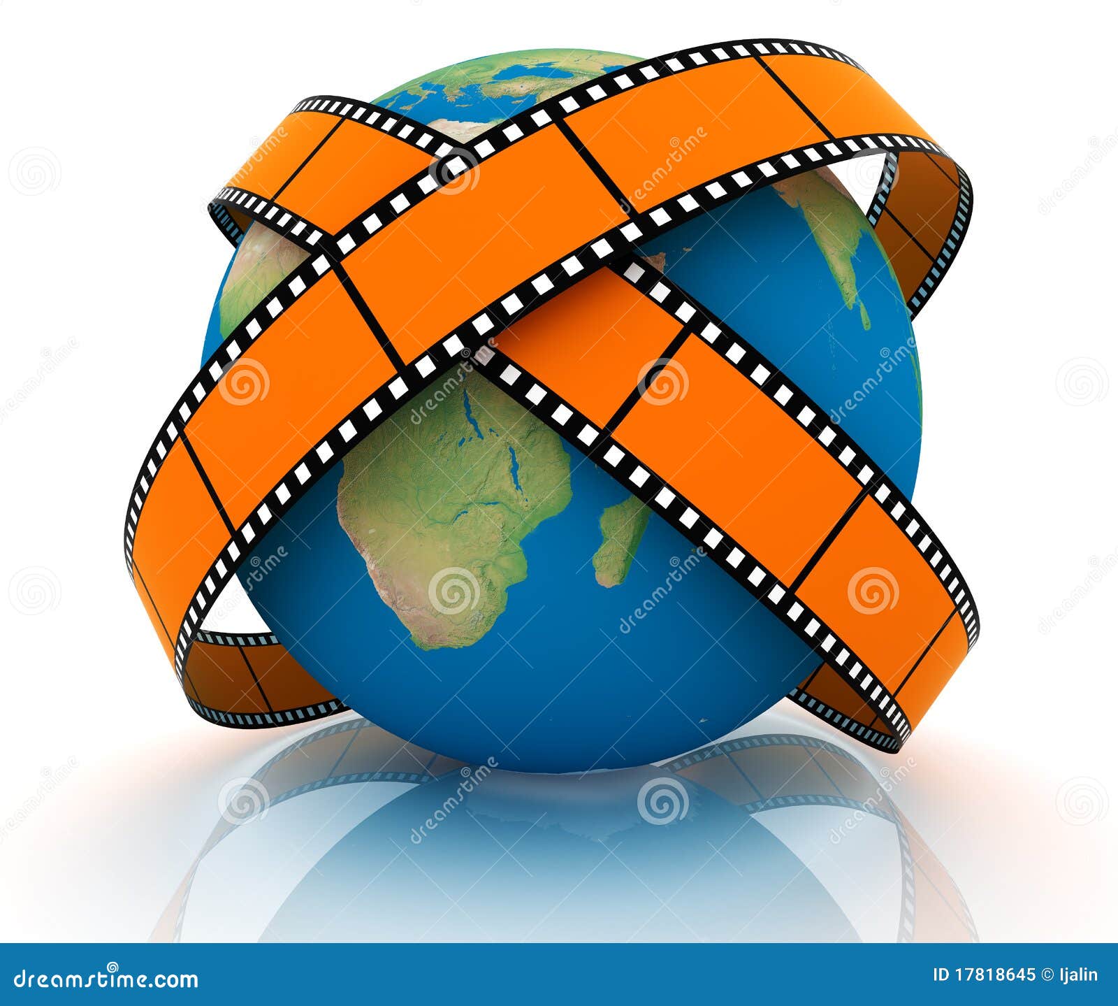 World of Video stock illustration. Illustration of isolated - 17818645