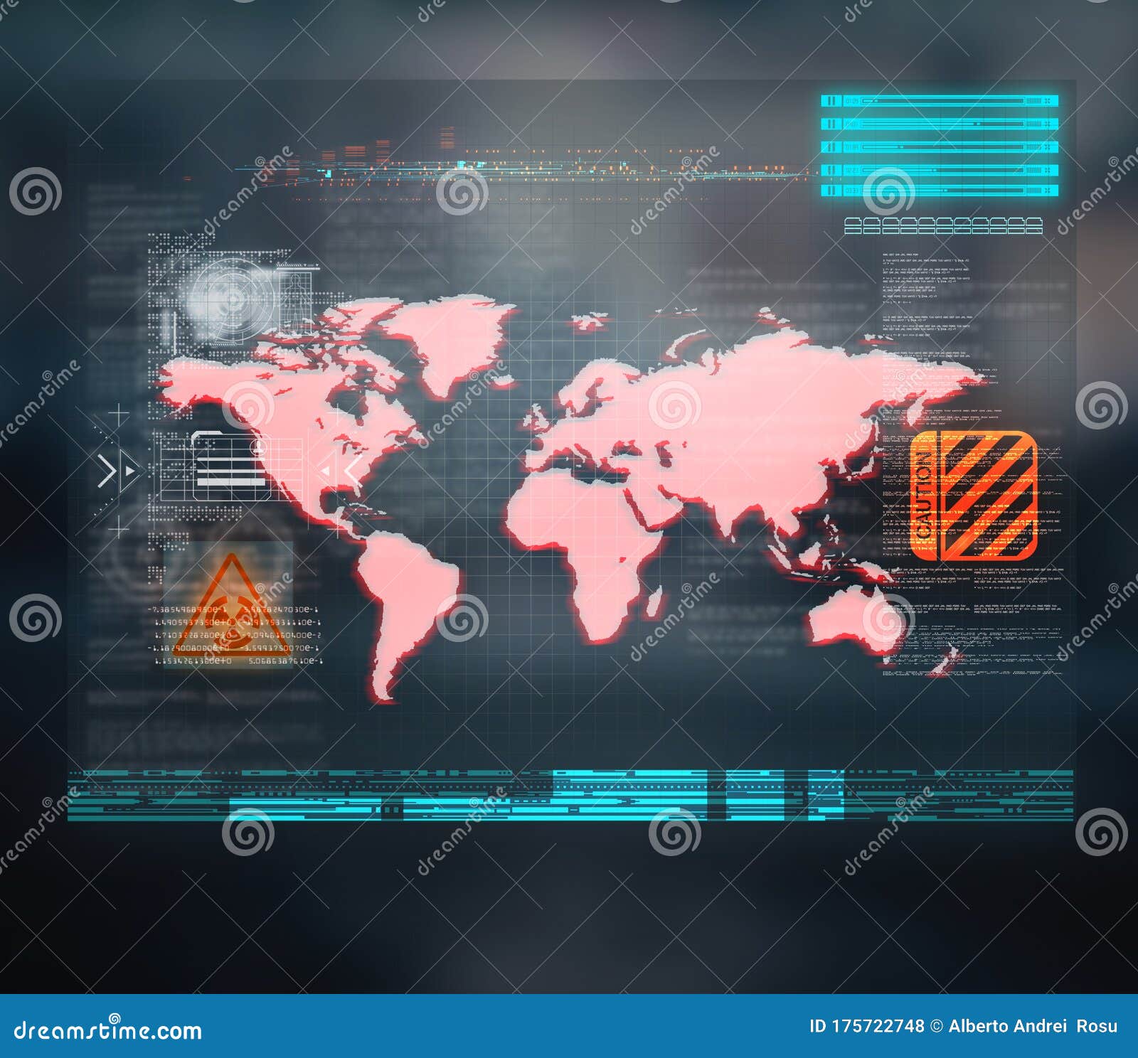 World virus concept stock illustration. Illustration of human - 175722748