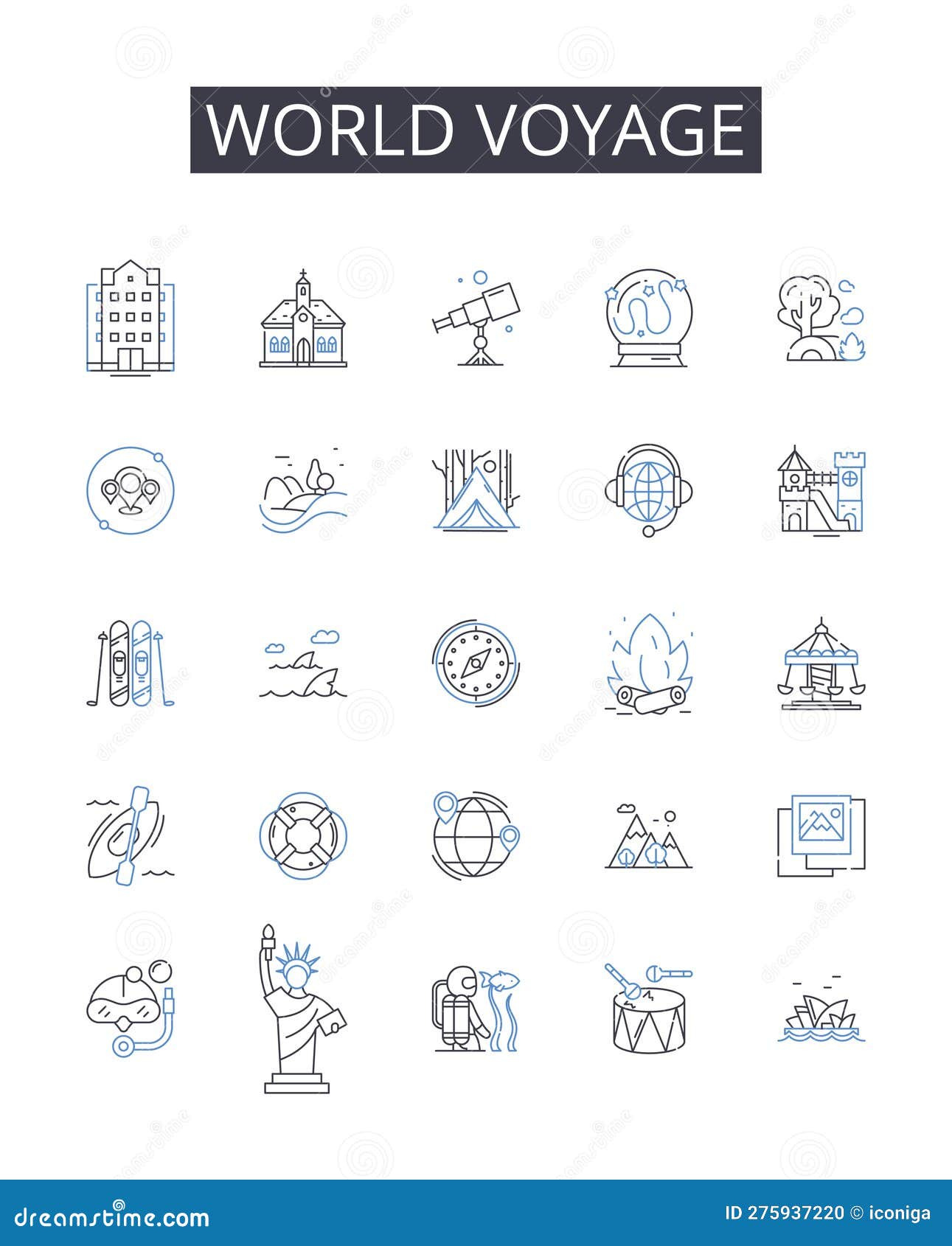 Procedure Method Line Icons Collection. Technique, System, Approach, Process, Methodology ...