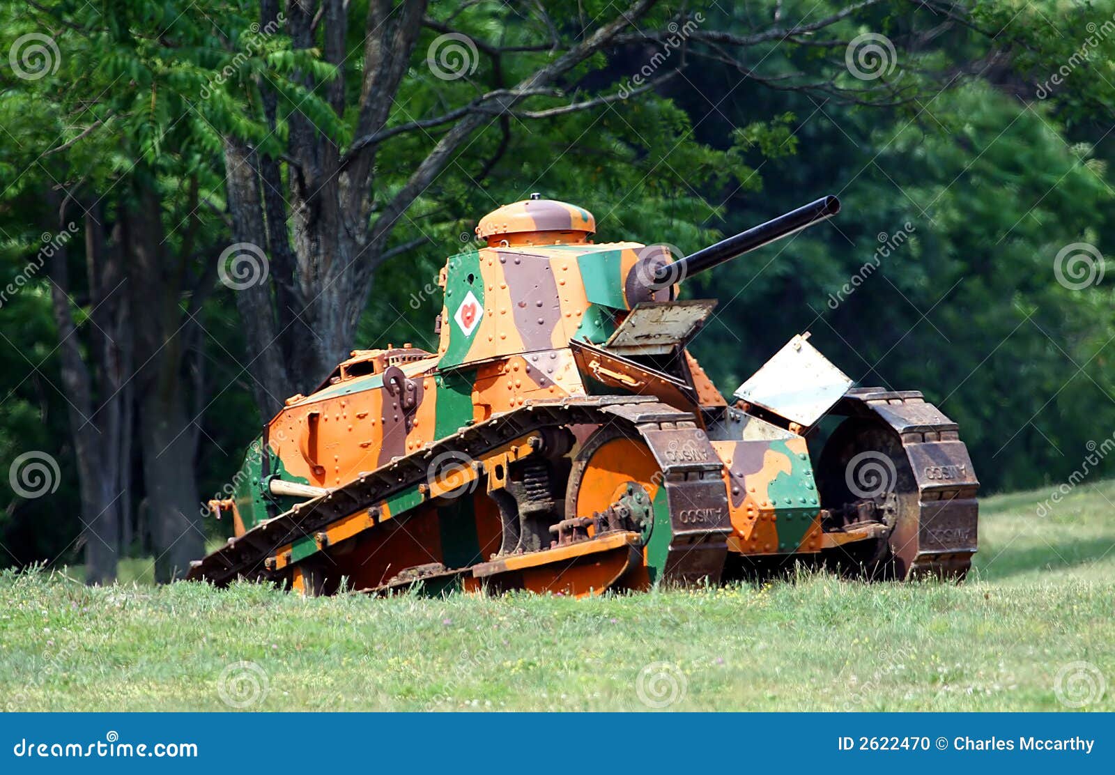 World War 1 Renault Tank stock photo. Image of battle - 2622470